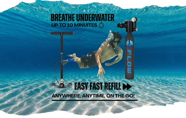 Flow Tank | Refillable Ocean Mini Scuba Tank & Small Dive Tank Shop ...